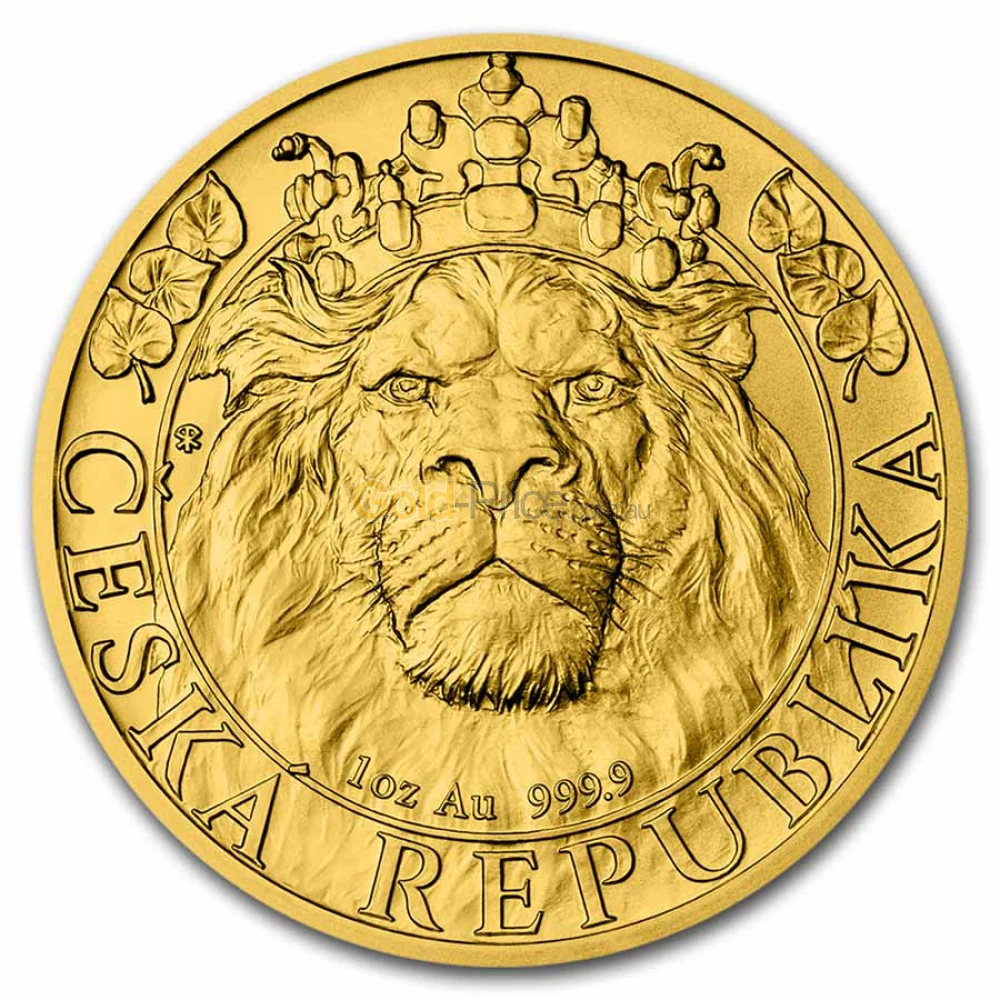 Gold Coin price comparison: Buy gold Czech Lion