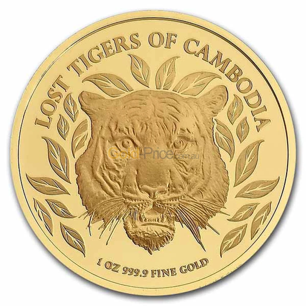 Gold Coin price comparison: Buy gold Lost Tigers of Cambodia